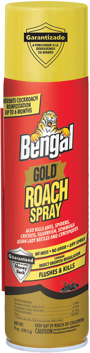 Bengal Gold Roach Spray | Powerful Roach Killer | Bengal Products, Inc.